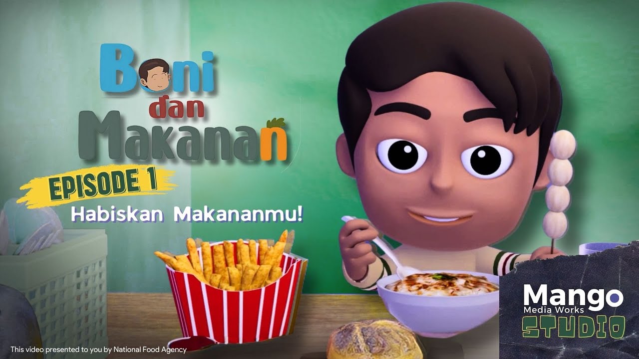 Boni dan Makanan: Habiskan Makananmu! #BonidanMakanan #EPS1 - YouTube
