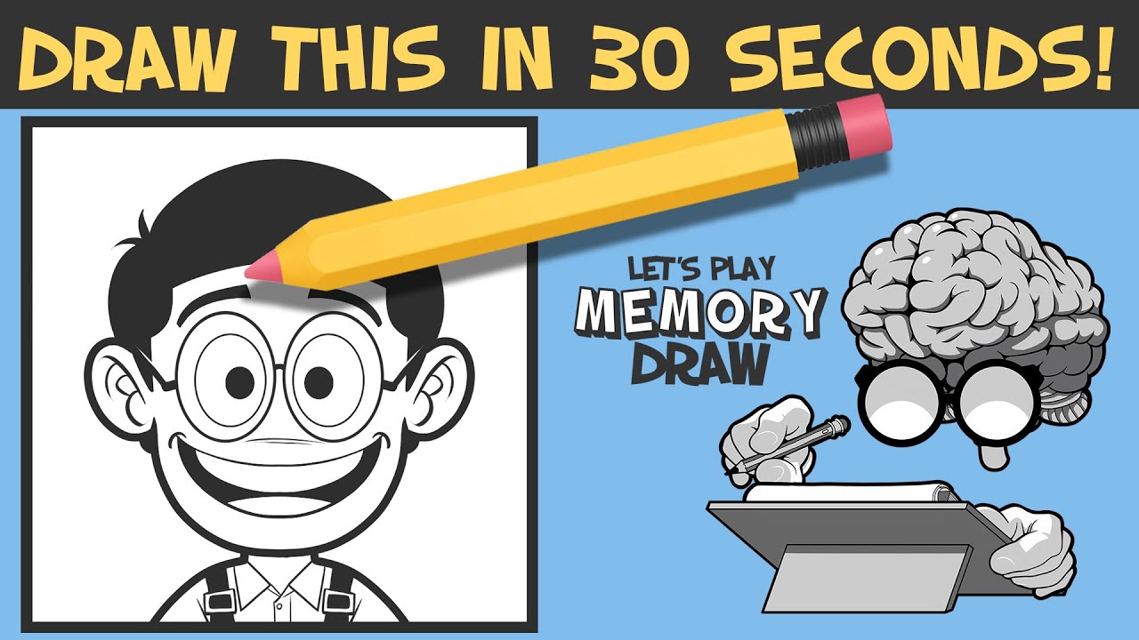 Draw From Memory: Crazy 30-Second Youtube-Top Game! | Let's Play Memory ...