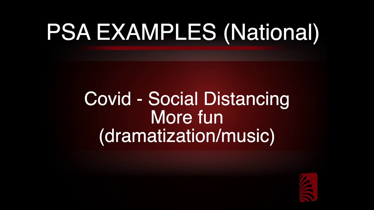 PSA Examples: National - YouTube