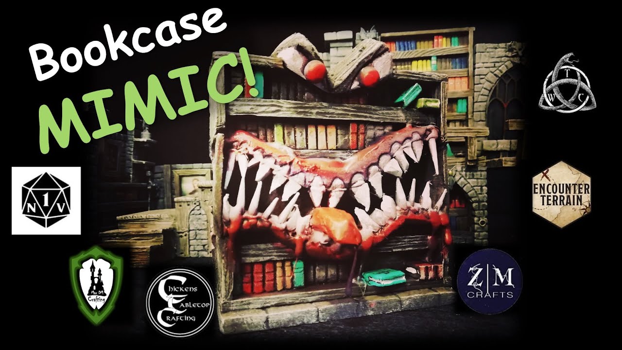 BOOKCASE MIMIC! | YT Crafters Collaboration - YouTube