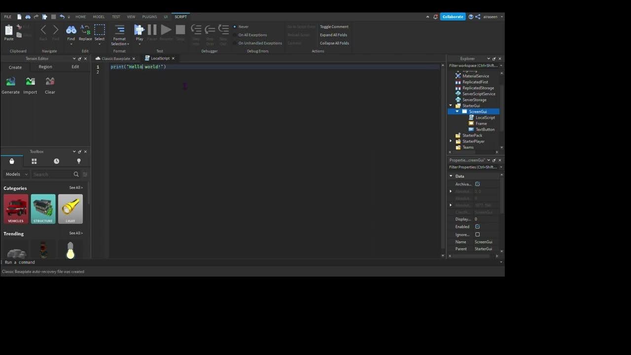 How To Make An Open/Close Gui - YouTube