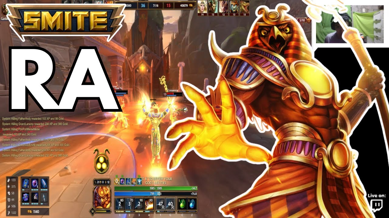 First Time Using RA – SMITE Gameplay Ep.97 - YouTube