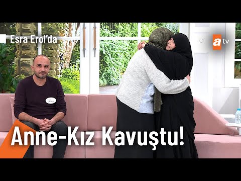 Hatice abla kızı Büşranur'a Esra Erol'da kavuştu! - @EsraErolatv  2 Şubat 2021