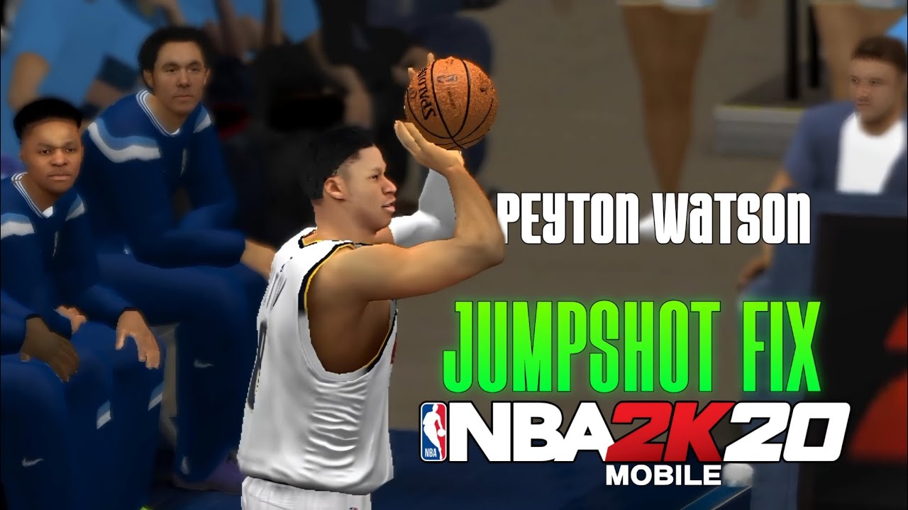 Peyton Watson Jumpshot Fix NBA2K20 MOBILE - YouTube