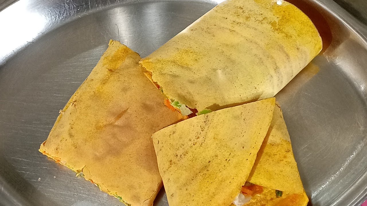 Veg Besan Chilla / Dosa | Easy Recipe | 15 minutes me ready - YouTube