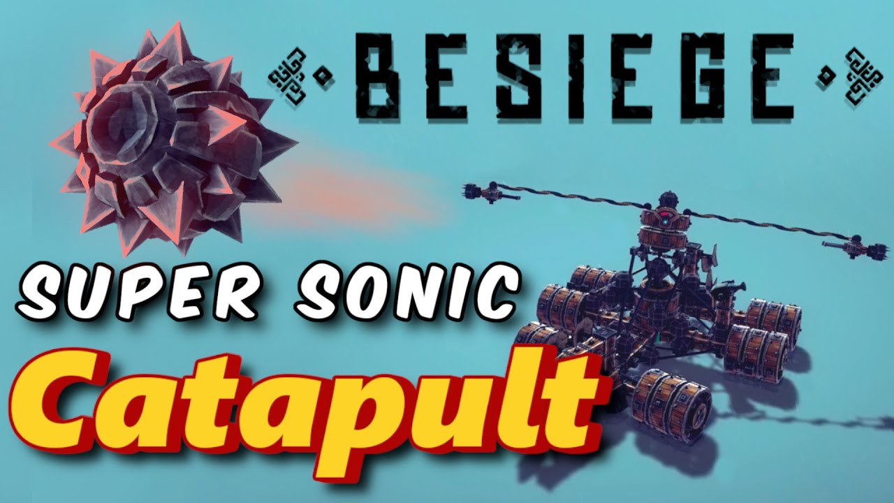 How Fast Can You Catapult? BESIEGE! Xbox! - YouTube