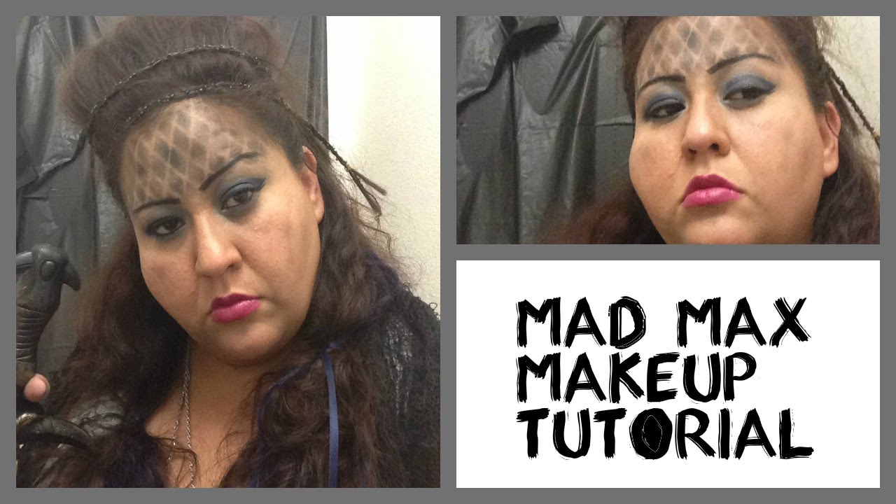 Mad Max Inspired Makeup Tutorial ~ NYX Face Awards 2015 - YouTube