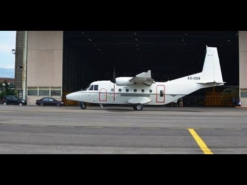 Engine startup NC-212i MPA Philippines Air Force - YouTube
