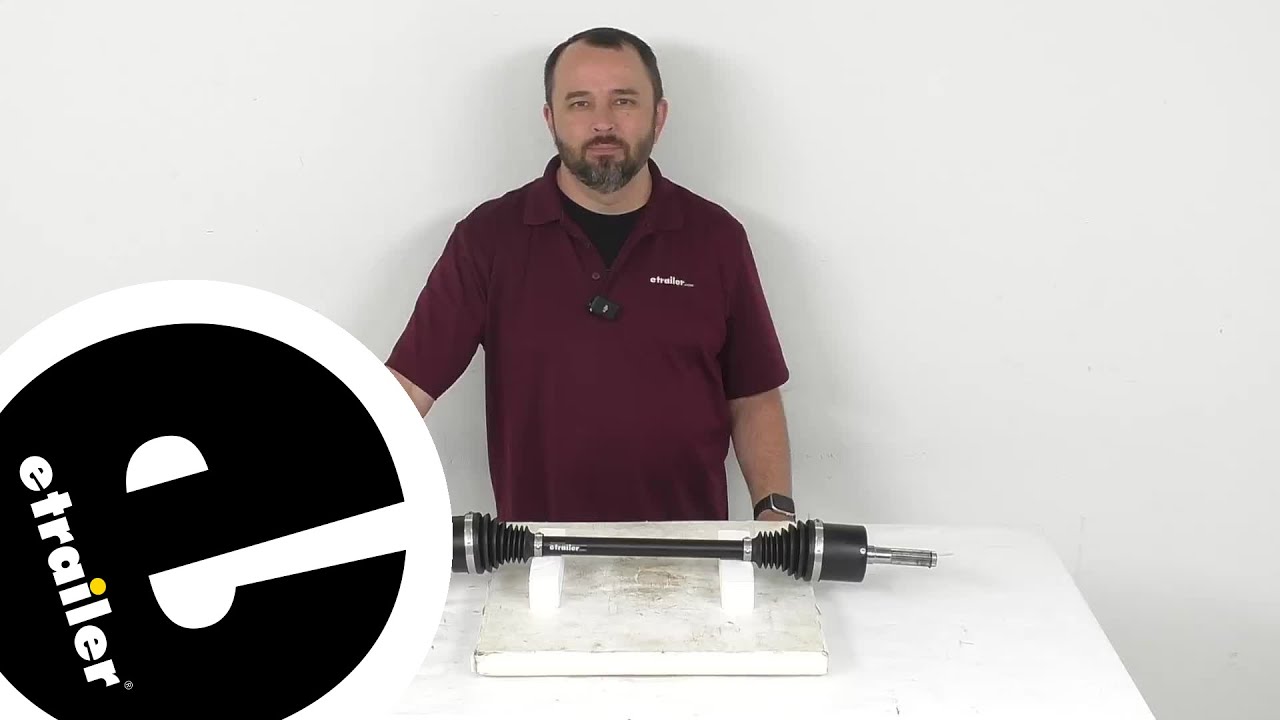 etrailer | Review of GSP ATV-UTV Axles - Custom Fit Heavy Duty CV Front ...