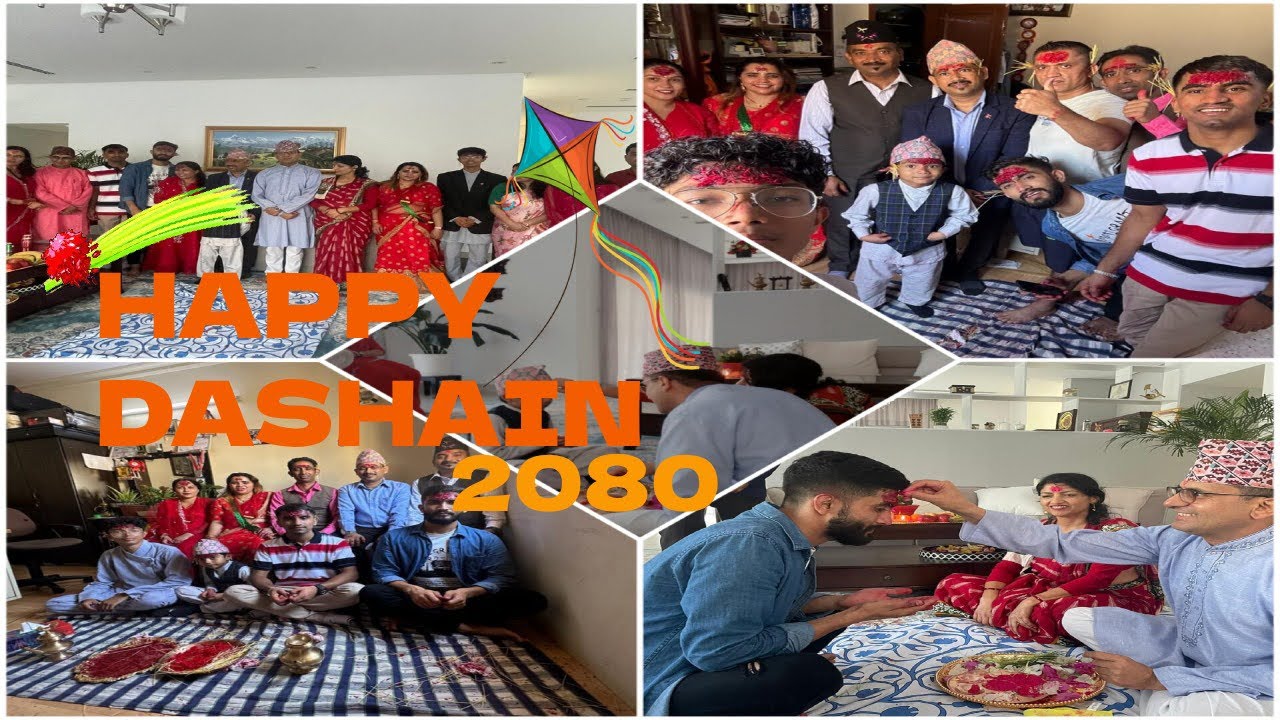 happy dashain 2080 - YouTube