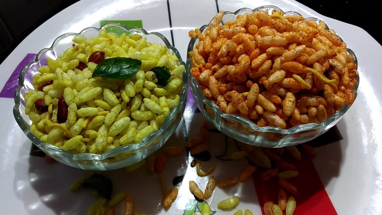 mamara recipe | Two different types of murmura recipe | easy snake ...