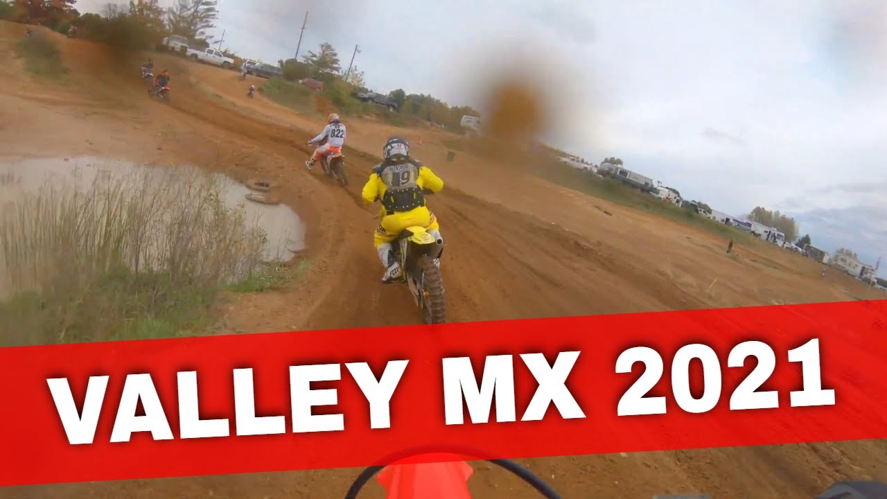 Valley MX - 35+ 45+ 55+ (10/24/21) Moto 2 - YouTube