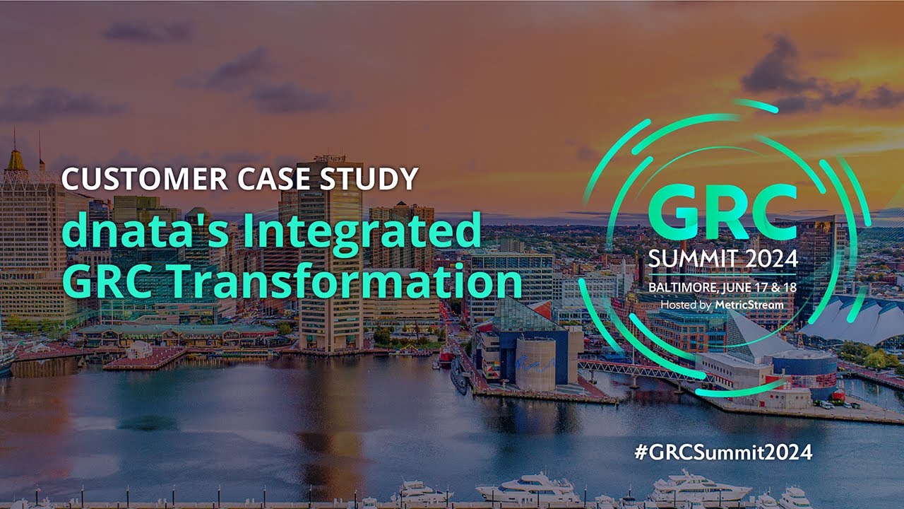 Case Study: dnata's Integrated GRC Transformation (GRC Summit 2024) - YouTube