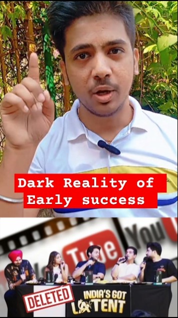 Dark reality of early success I #shortsfeed #shortvideo #viralvideo ...