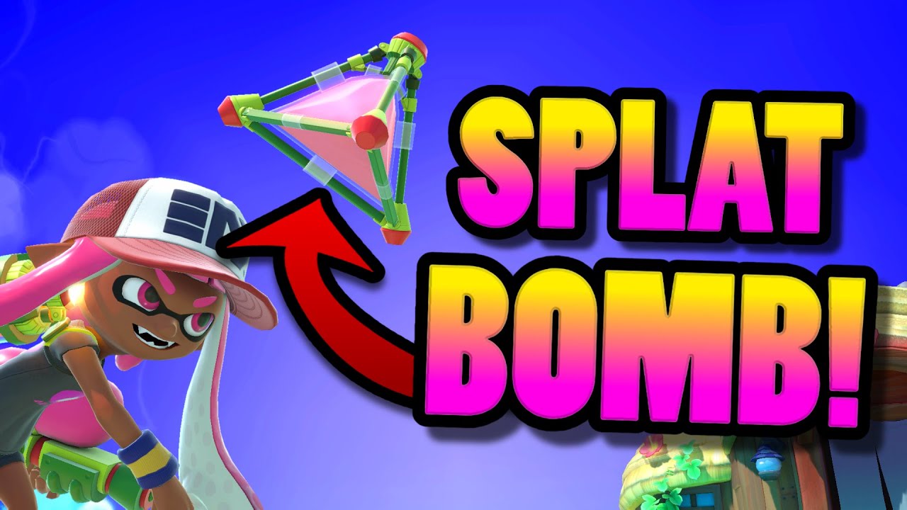 Inkling SPLAT BOMB GUIDE! (Smash Ultimate) - YouTube