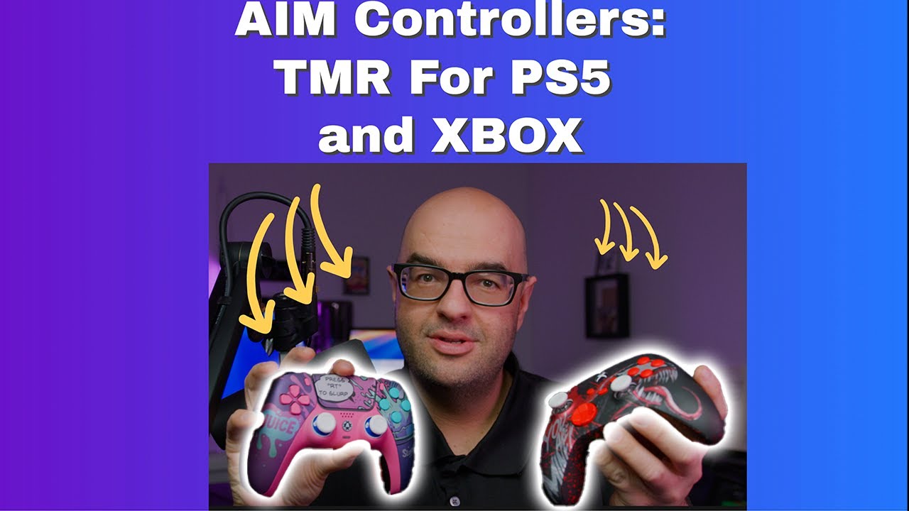 PS5 and XBOX TMR AIM Controllers, The BEST Yet - YouTube