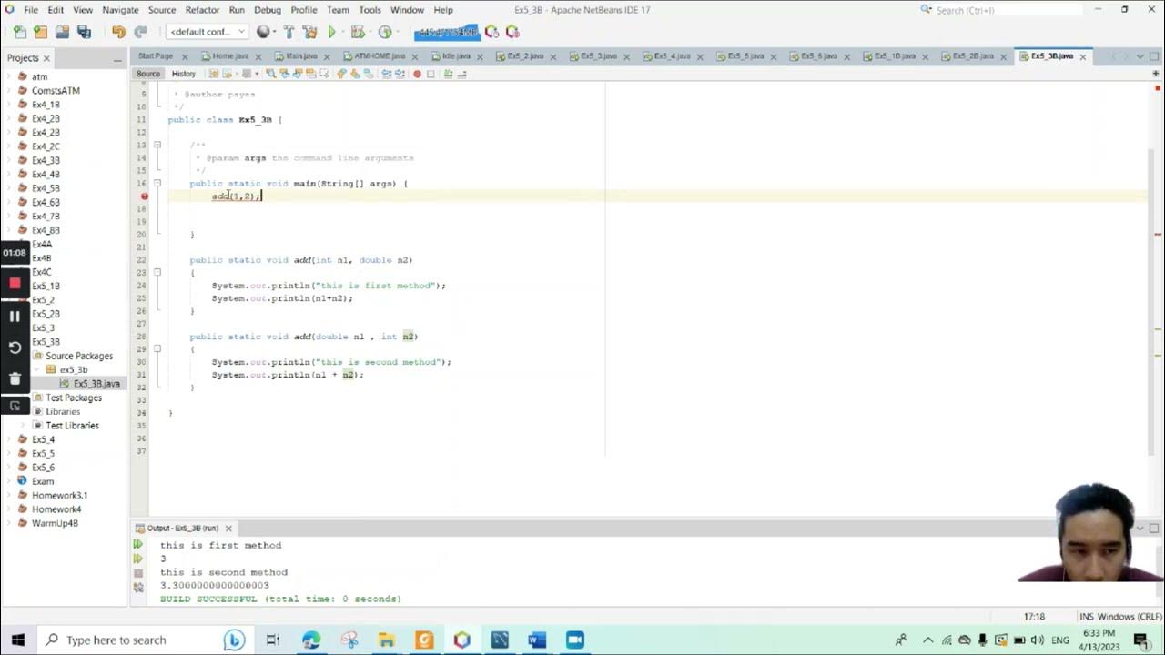 What is ambiguous invocation and overloading in Java simple explanation. - YouTube