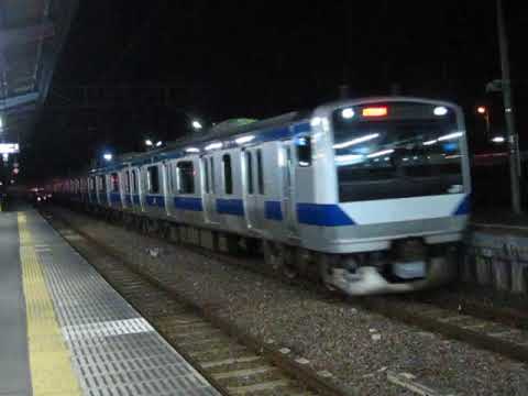 水戸線 回8725M E531系K421編成 KY(郡山)出場回送 友部駅到着 2017.12.12 - YouTube