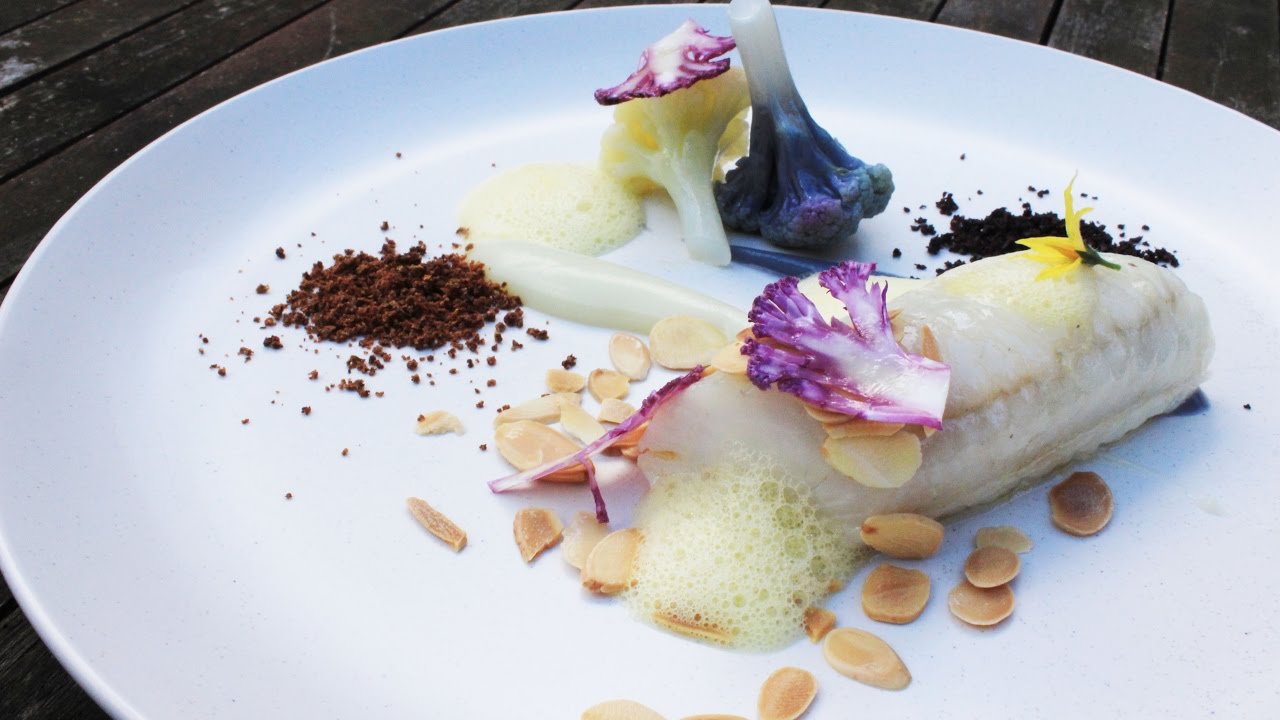 Plating Food #9 | Brill and Cauliflower | - YouTube
