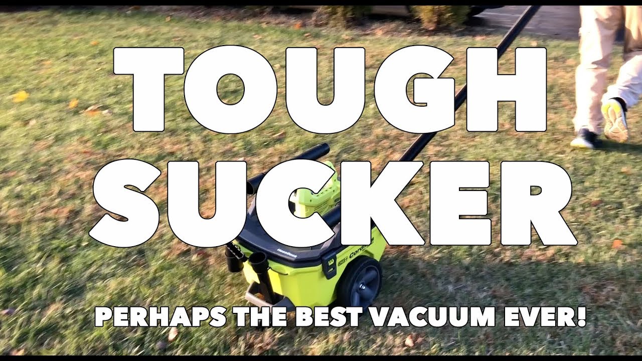 RYOBI 18V ONE + Wet/Dry Vac P770 - Greatest Gift EVER! 2017 - YouTube