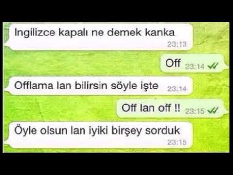 En komik whatsapp yazışmaları !
