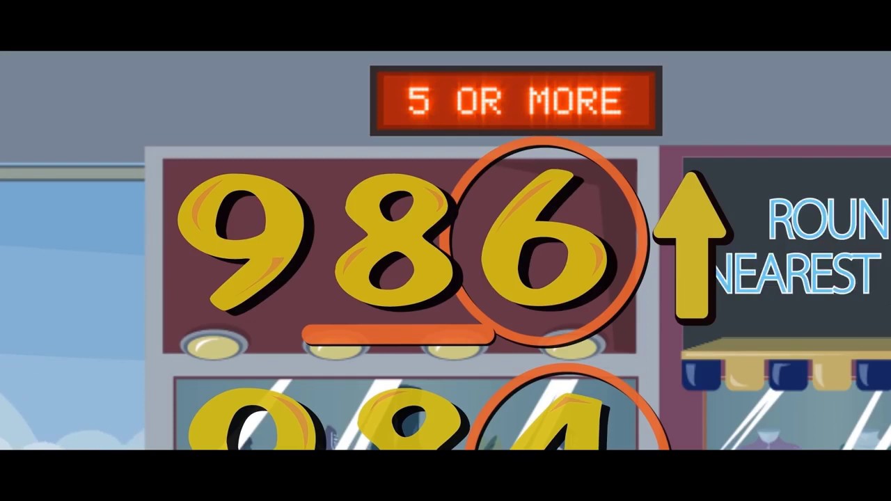 Rounding Numbers Song Nearest 10 & 100 Rap - YouTube