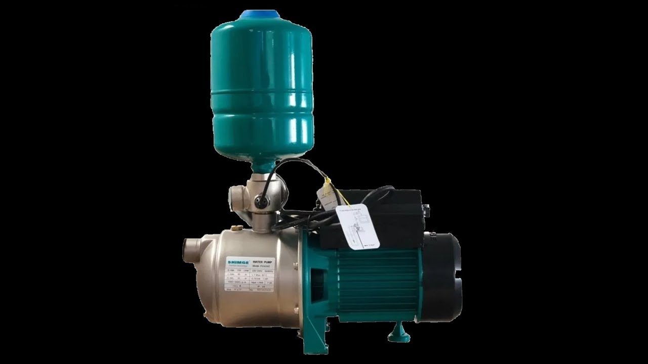 Presurizadoras de agua Shimge PX - YouTube