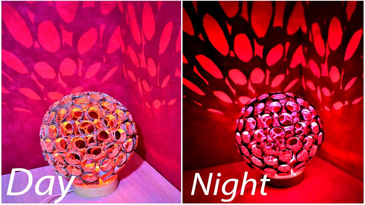 How to make Night Lamp from Paper - YouTube