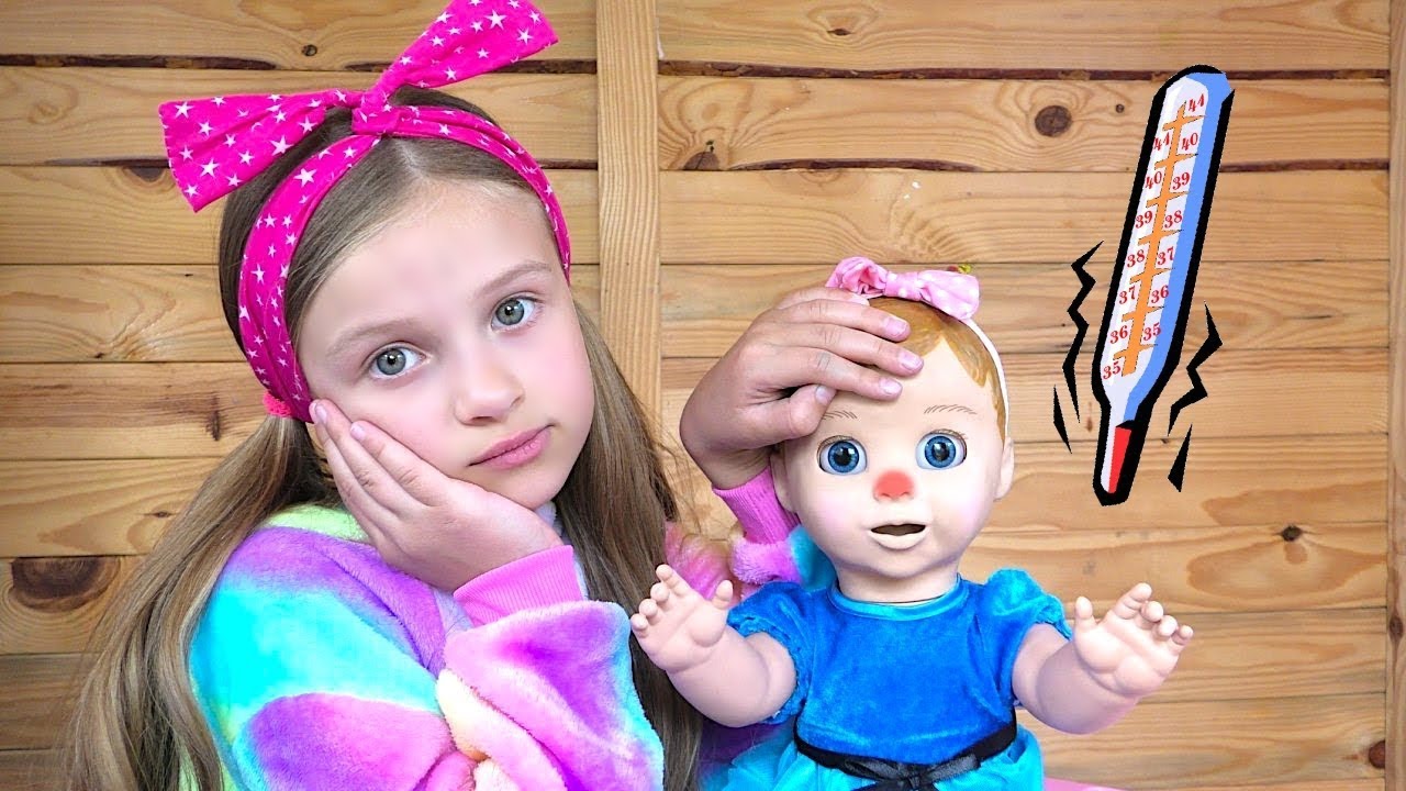 Sick Song with Doll by Sonya Mega Show - YouTube