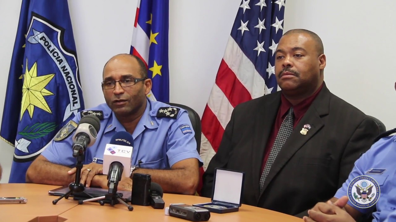 Boston Police in Cabo Verde - YouTube