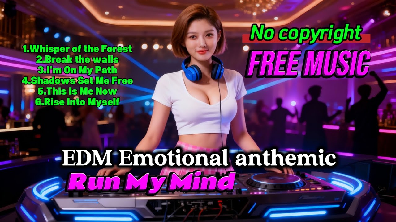 🎧 EDM electro pop Emotional anthemic ( NO COPYRIGHT ) Free music backsound live stream / Video ...
