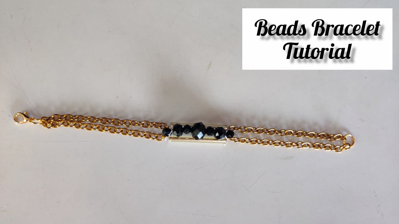 Bracelet Tutorial 🖤70 #youtube #tutorialyoutube #tutorial #diy # ...