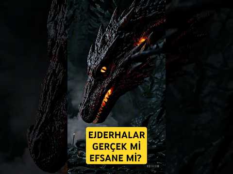 EJDERHALAR GERÇEK Mİ EFSANE Mİ? #ejderha #dragon #tarih #bilgi #history