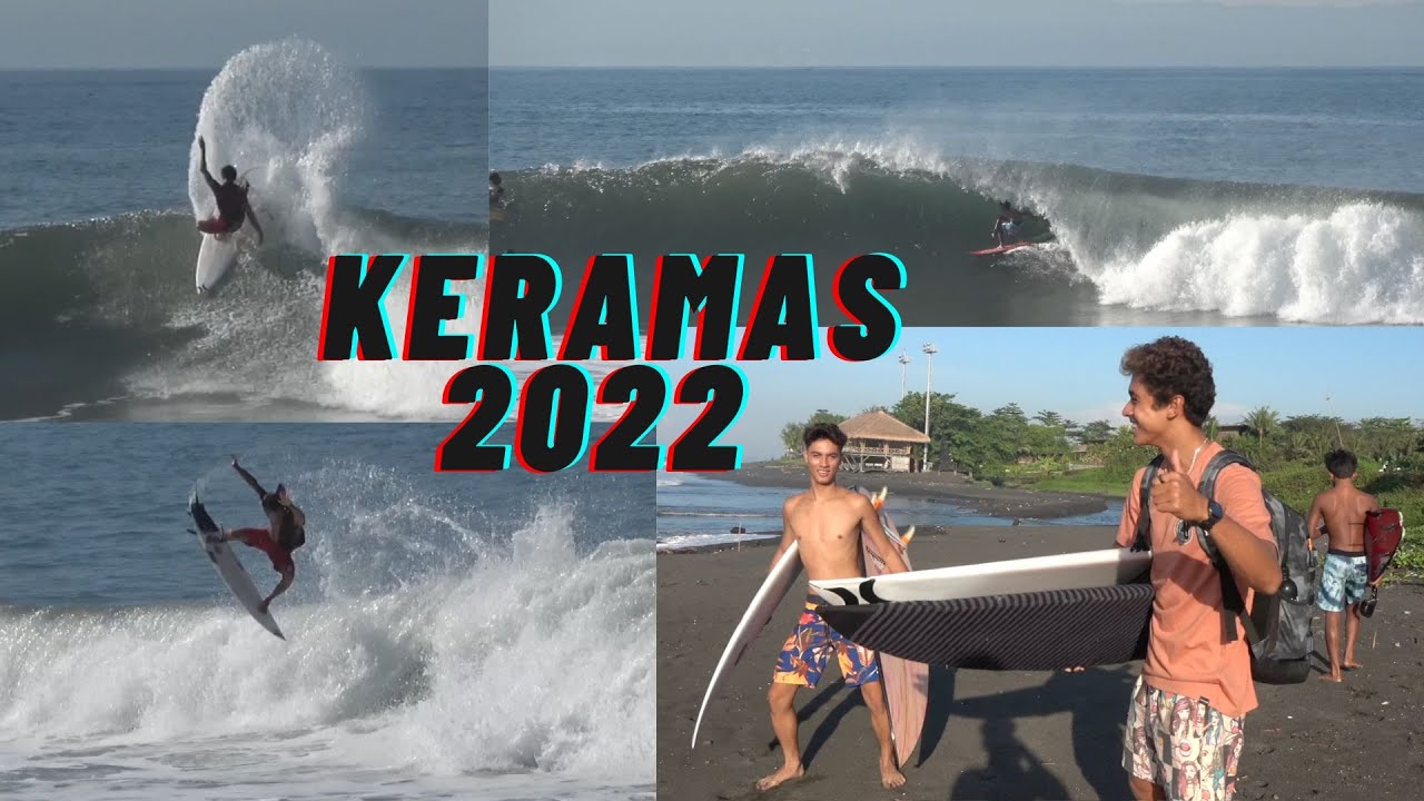 KERAMAS BALI MORNING SURF 2022 - YouTube