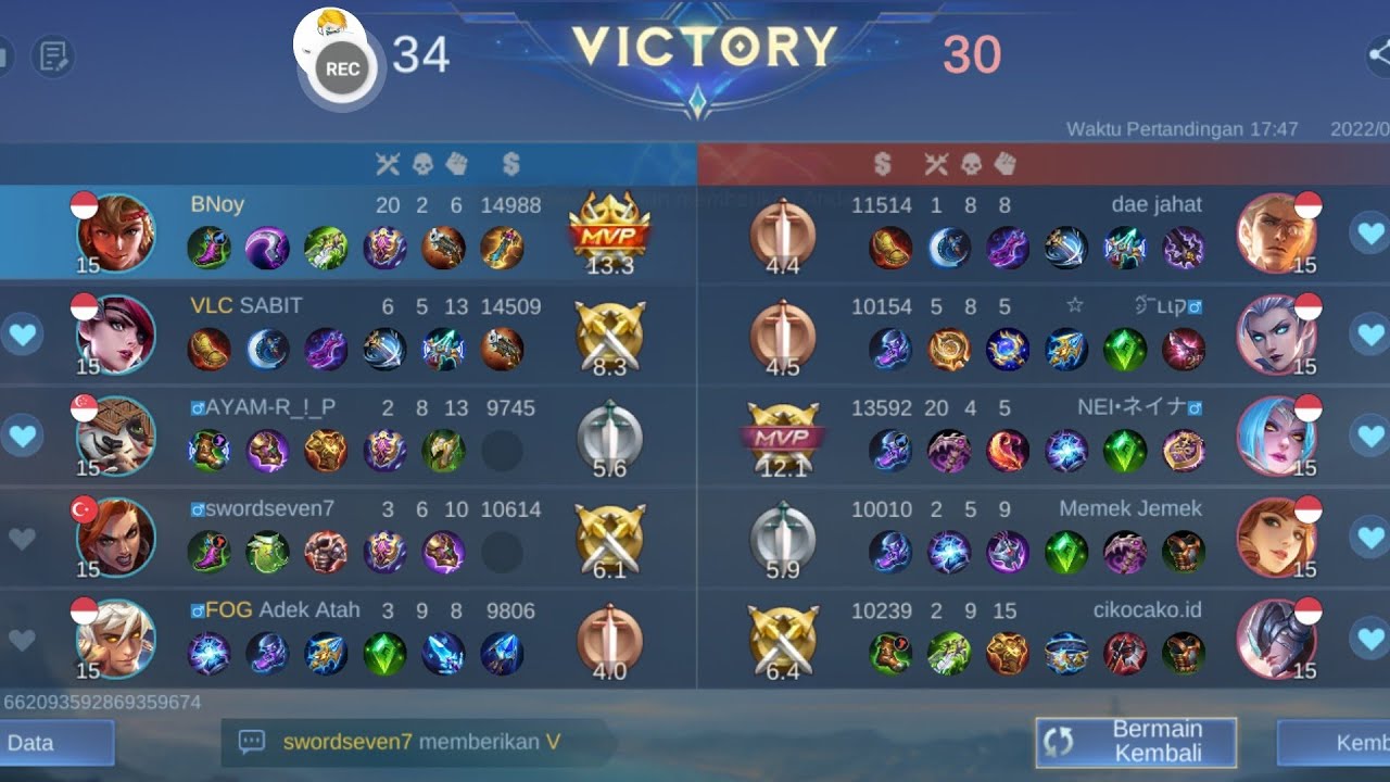 PUSH RANK - SEMOGA WS ( LIVE MOBILE LEGEND / ML LIVE ) - YouTube