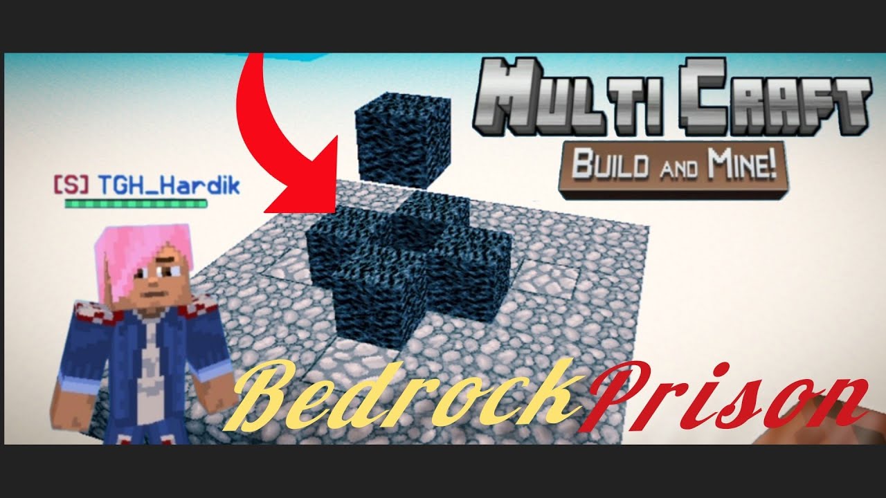 Multicraft Bedrock Prison Escape:-1 || Tech Gamer Hardik | #multicraft ...