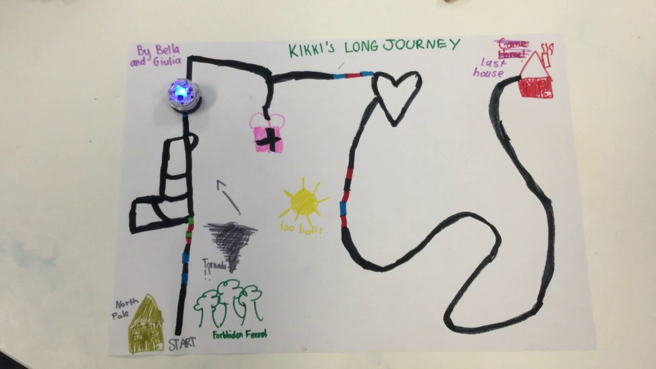 Ozobot Story Maps - YouTube