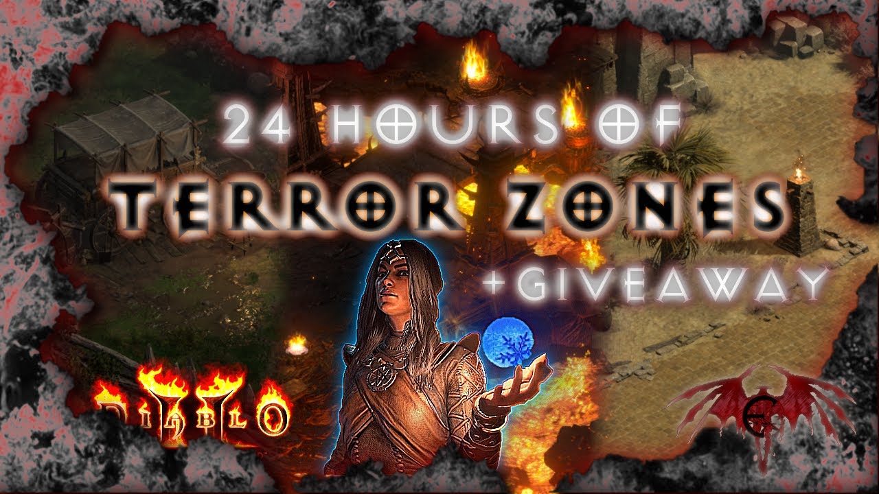 24 Hours of TERROR ZONES - DROP HIGHLIGHTS + Giveaway [Diablo 2 ...
