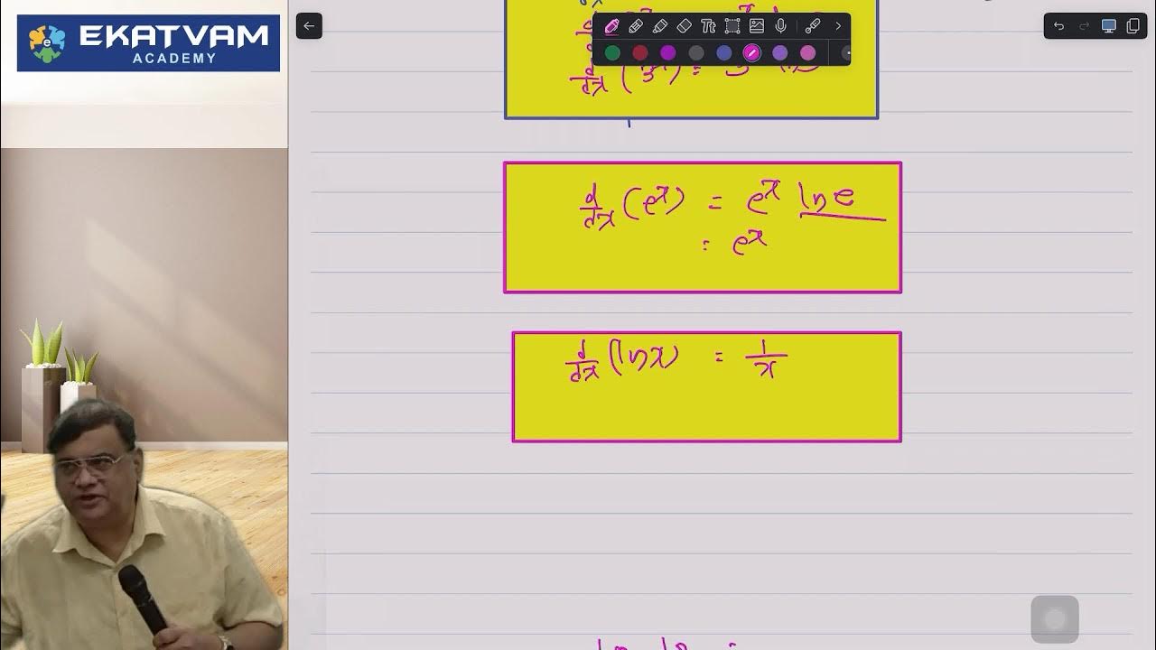 Demo Lecture 5 | VCR Batch 2 | 12th Maths | Prof. G.B Joshi Sir - YouTube