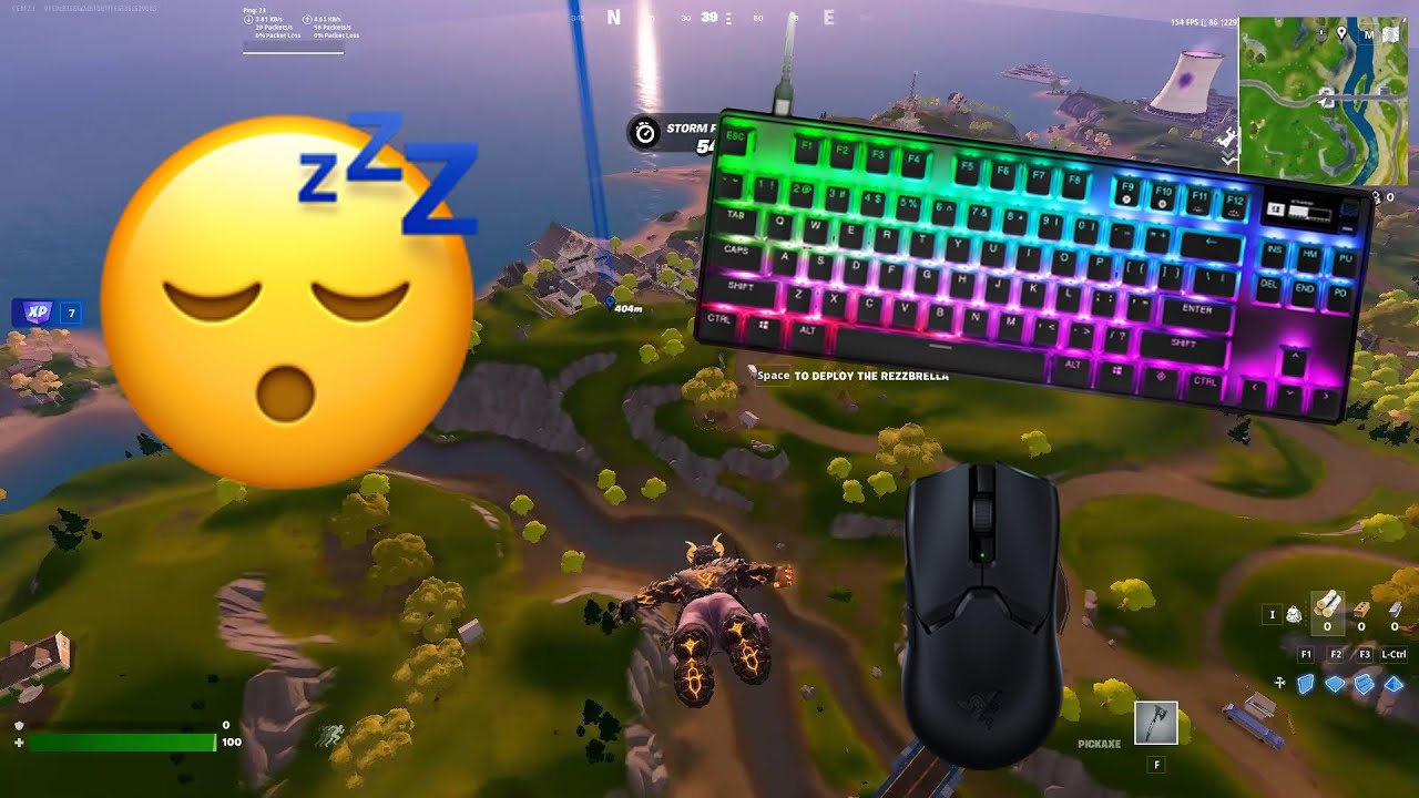 SteelSeries Apex Pro TKL ASMR 😴Fortnite Remix Ranked Solo🏆 Satisfying ...