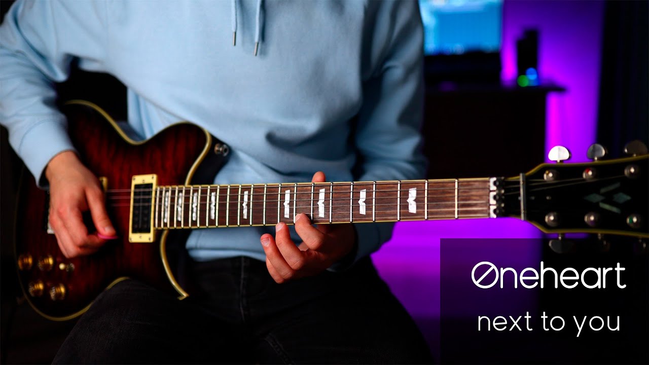 Øneheart - next to you - electric guitar cover - YouTube