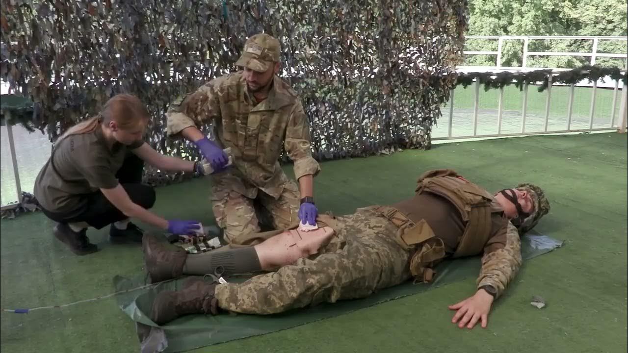 Такмед. Тампонування рани - YouTube