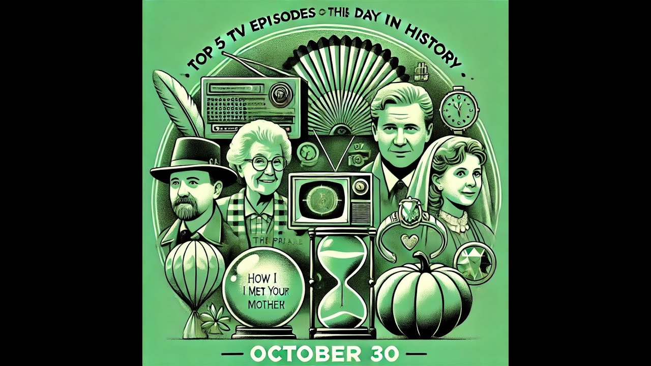 Top 5 TV Episodes on This Day in History – October 30 - YouTube