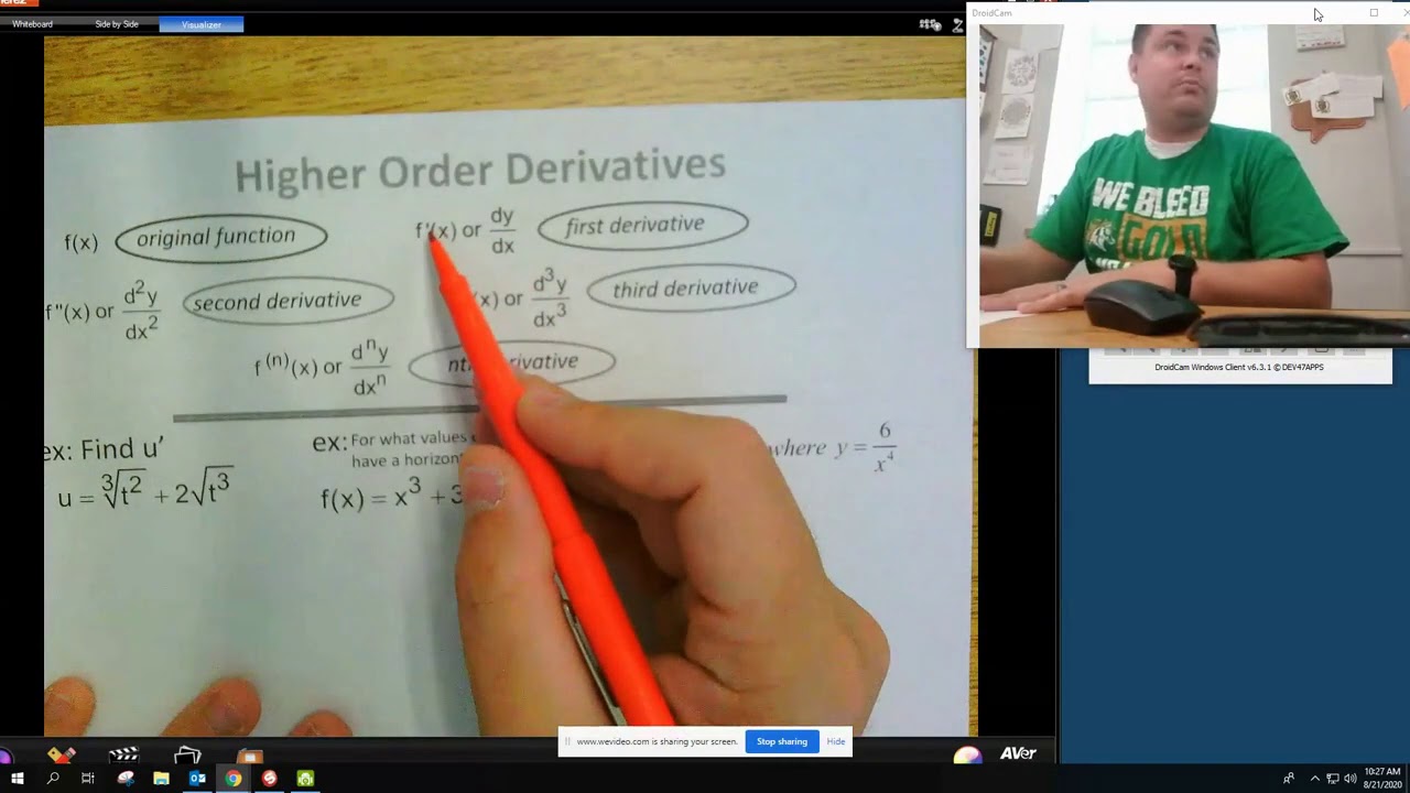 AP Calculus AB/BC - Basic Derivative Rules - YouTube