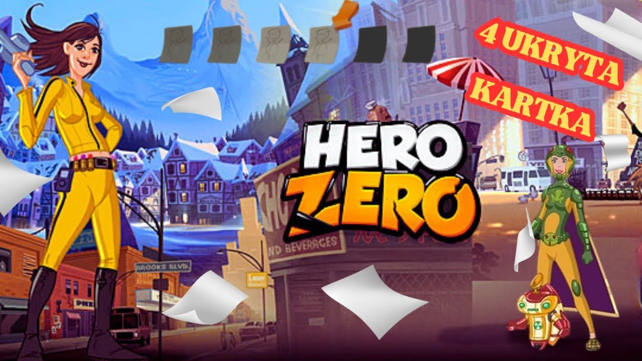CZWARTA UKRYTA KARTECZKA | HERO ZERO DESIGNER DESASTER - YouTube