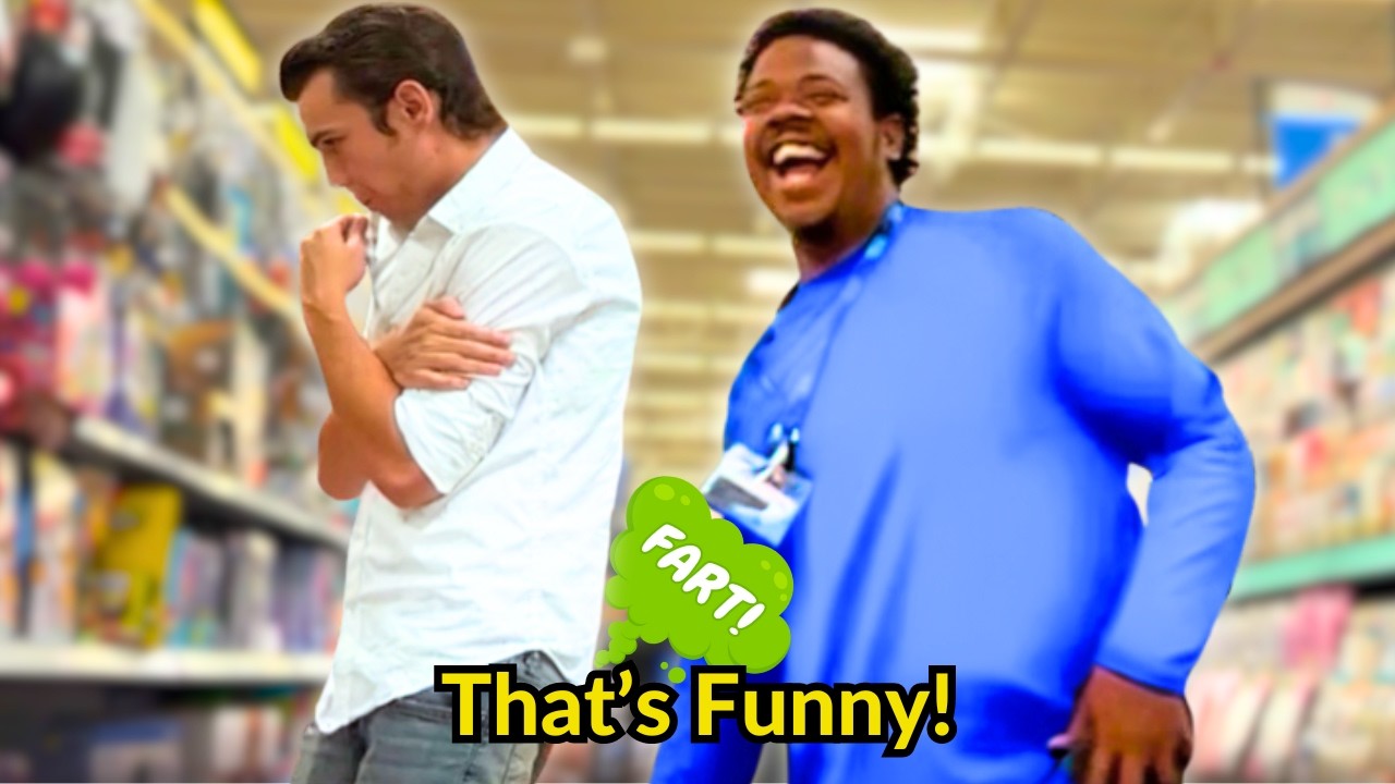 Farting On People At Walmart! (WET & LOUD Farts) - YouTube