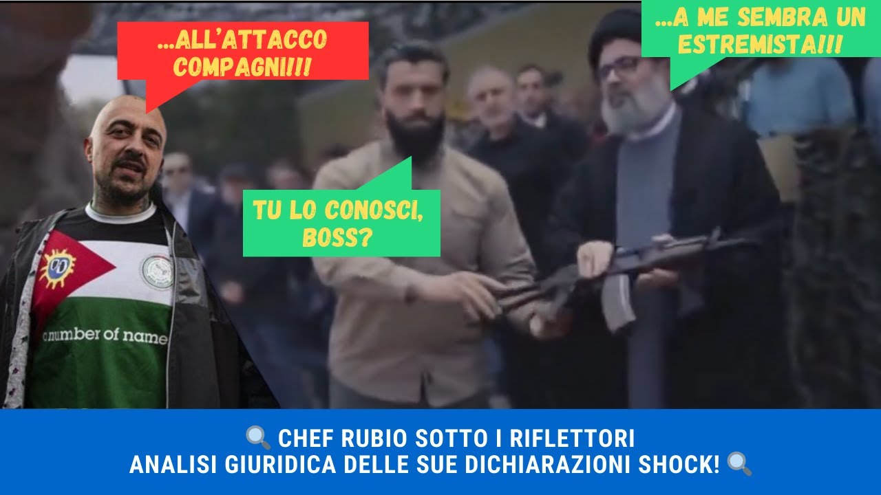 🔍 Chef Rubio sotto i riflettori - Analisi giuridica delle sue ...