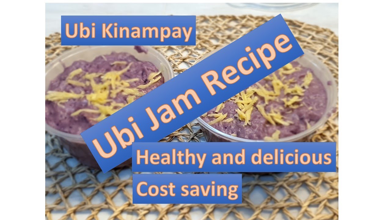 Purple Yam Ubi Jam Recipe using ubi kinampay of Bohol province - YouTube