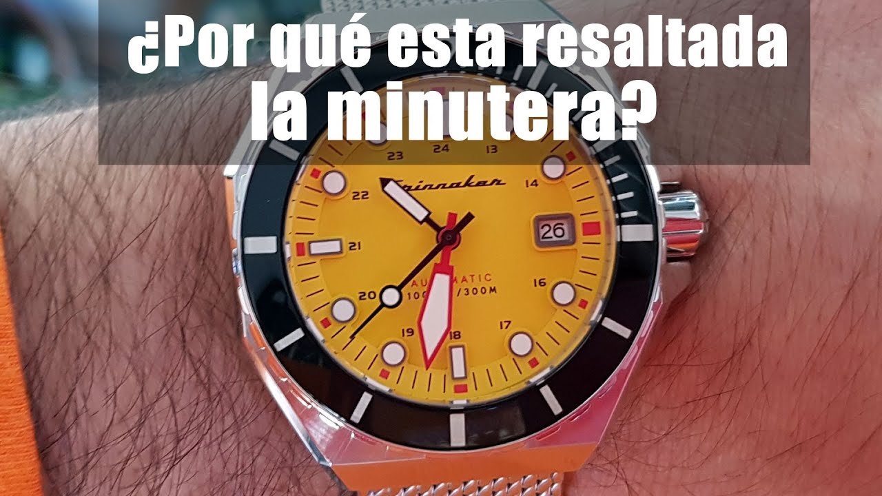 ¿Por qué en algunos relojes la aguja minutera va resaltada? Evolución ...