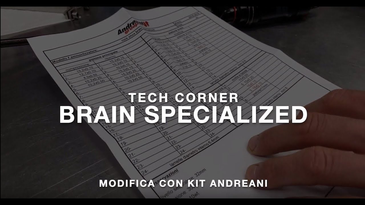 Tuning Specialized Brain 2.0 - Modifica Kit Andreani by Cicli Drigani ...
